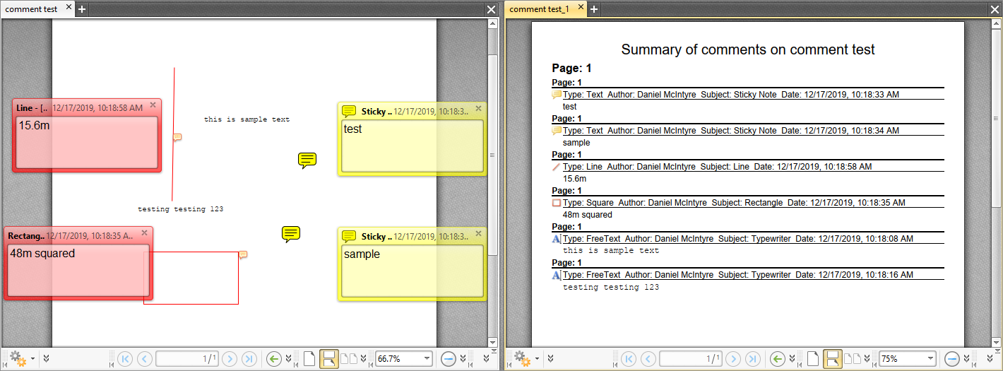 PDF-XChange Co Ltd :: Knowledge Base :: How do I summarize comments in PDF-XChange Viewer and ...